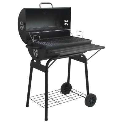 China Folding Charcoal Grills Smokeless Outdoor Smoker Traiger with Chrome Plated Finish for sale