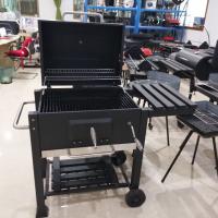 China Multifunctional Outdoor Camping Barbecue Stove with Chrome Plated Finish 100x100x46cm for sale