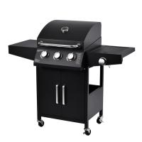 China Enjoy Smoke-Free Camping and Barbecue with 4-Burner Steel Gas Stove in Outdoor Garden for sale