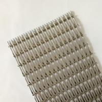 China Stainless Steel Brass Metal Decorative Crimped Woven Wire Mesh For Cabinet Doors for sale
