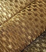 China Glitter Decorative Metal Wall Covering Art Deco Woven Wallpaper Wallcoverings For Panel for sale