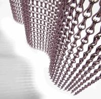 China Anodized Decorative Chain Curtains , Aluminium Door Fly Screen Chain for sale