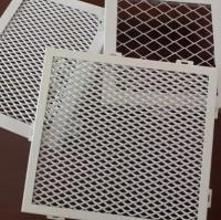China Customized Plain Weave Expanded Aluminum Mesh Cut To Length for sale