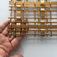 China Customized Wire Diameter PVD Coated Woven Metal Mesh Fire Resistant for sale