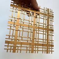 China High Transparency Architectural Woven Metal Mesh Corrosion Resistant For Exterior Wall for sale