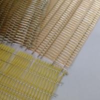 China 0.6mm Metal Mesh Laminated Glass , Copper Mesh Glass UV / Weather Resistant for sale