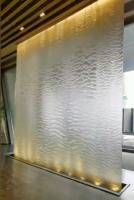 China 7x7 Anodized Metal Coil Drapery High Strength With Rails / Fittings for sale
