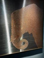 China Custom Copper Mesh Art for Metallic Wallpaper / Metallic Painting for sale