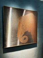 China Custom Copper Mesh Art for Metallic Wallpaper / Metallic Painting for sale