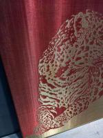 China Fireproof Decorative Copper Mesh 1.5mm Thickness Leopard Pattern for sale