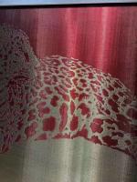 China Fireproof Decorative Copper Mesh 1.5mm Thickness Leopard Pattern for sale