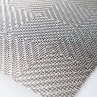 China Transparent High Strength Laminated Mesh Glass For Curtain Walls for sale