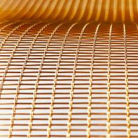 China Security Weatherproof Laminated Glass Metal Fabric 0.15mm-0.3mm Thickness for sale