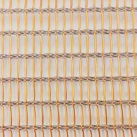 China UV Protection Metal Laminated Glass , Fabric Laminated Glass With Metal Mesh for sale
