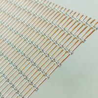 China UV Protection Metal Laminated Glass , Fabric Laminated Glass With Metal Mesh for sale