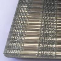 China JDW Transparent Decorative Metal Mesh Fabric 0.15mm- 0.3mm Thickness for sale