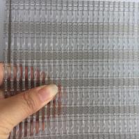 China Durable Transparent Copper Mesh Laminated Glass For Security Constructions for sale