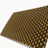 China Woven Architectural Metal Mesh High Transparency For Exterior Facades for sale
