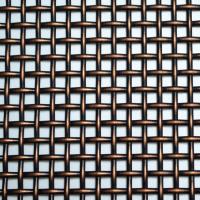 China Outdoor Decorative Woven Metal Mesh PVD Coated For Architecture for sale