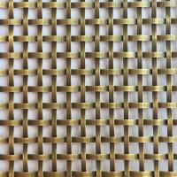 China Contemporary Architecture Metal Mesh Woven High Transparency for sale