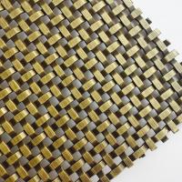 China Versatile Architectural Brass Mesh Corrosion Resistant Custom Metal Mesh Woven for sale