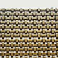China Versatile Architectural Brass Mesh Corrosion Resistant Custom Metal Mesh Woven for sale