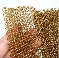 China Corrosion Resistant Stylish Metal Coil Drapery With Rails / Other Fittings for sale