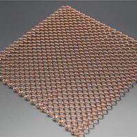 China Incombustible Robust Woven Wire Curtain , Coil Mesh Drapery Free Sample for sale