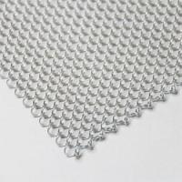 China Flexible Anodized Oxidation Metal Coil Drapery Incombustible Woven Wire Curtain for sale