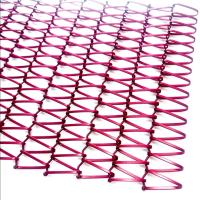 China Electroplated Spiral Wire Mesh For Industrial Filtration / Automotive Industry for sale