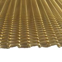 China Electroplated Hot Dipped GI Spiral Knitted Wire Mesh For Fence / Gabions for sale