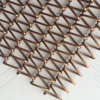 China 6m Square Metal Conveyor Belt Mesh 0.5mm-5mm Wire Dia Electroplating Surface Treatment for sale
