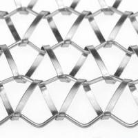 China Corrosion Resistant Spiral Wire Mesh Square Opening For Heavy Duty Screening for sale