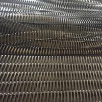 China Square Opening Spiral Wire Mesh 0.5mm - 5mm Wire Dia 8.9kgs/M2 for sale