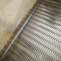China Square Opening Spiral Wire Mesh 0.5mm - 5mm Wire Dia 8.9kgs/M2 for sale