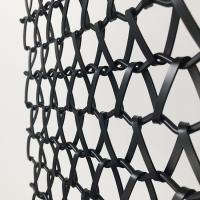 China Corrosion Resistant Spiral Wire Mesh Square Opening For Heavy Duty Screening for sale