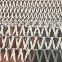 China Spiral Architectural Wire Mesh  / Industrial Conveyor Wire Belt Rolls for sale