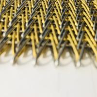 China 36m Electroplated Spiral Wire Mesh 8.9kgs/m2 With Core Components for sale