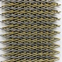 China 36m Electroplated Spiral Wire Mesh 8.9kgs/m2 With Core Components for sale
