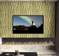 China Waterproof Interior Metal Wall Covering 2mm Thickness With Glossy Finish for sale