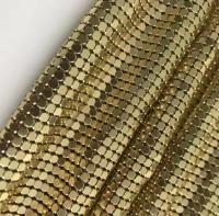 China Durable Metal Sequin Fabric Eco Friendly For Eye Catching Decoration for sale