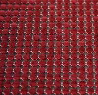 China Shimmering Round Woven Metallic Sequin Fabric For Enchanting Wall Art for sale