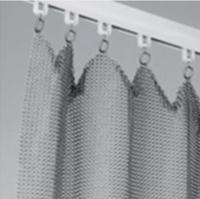 China Stainless Steel Chainmail Ring Curtains 1-3mm Wire Diametar Customizable for sale