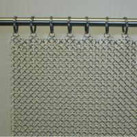 China Electroplated Stainless Steel Ring Mesh With 2mmx20mm Common Ring ODM OEM for sale
