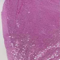 China Eco Friendly Shiny Woven Metal Mesh Fabric For Creating Dresses / Skirts for sale