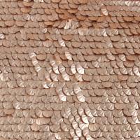 China JDW 200GSM Shiny Shimmer Metal Sequin Fabric 0.5mm Thickness for sale