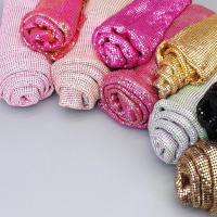 China Sparkling Metal Sequin Fabric Eco Friendly For Interior Decoration for sale
