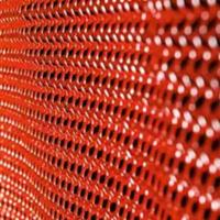 China Corrosion Resistant Metal Ring Mesh Electroplated Surface For Architectural Design for sale