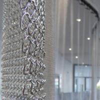 China 2mm Wire Metal Ring Mesh Polish / Electroplating / Anodized Surface for sale