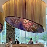 China Decorative Aluminium Fly Door Curtain Lightweight Industrial Chain Curtains for sale